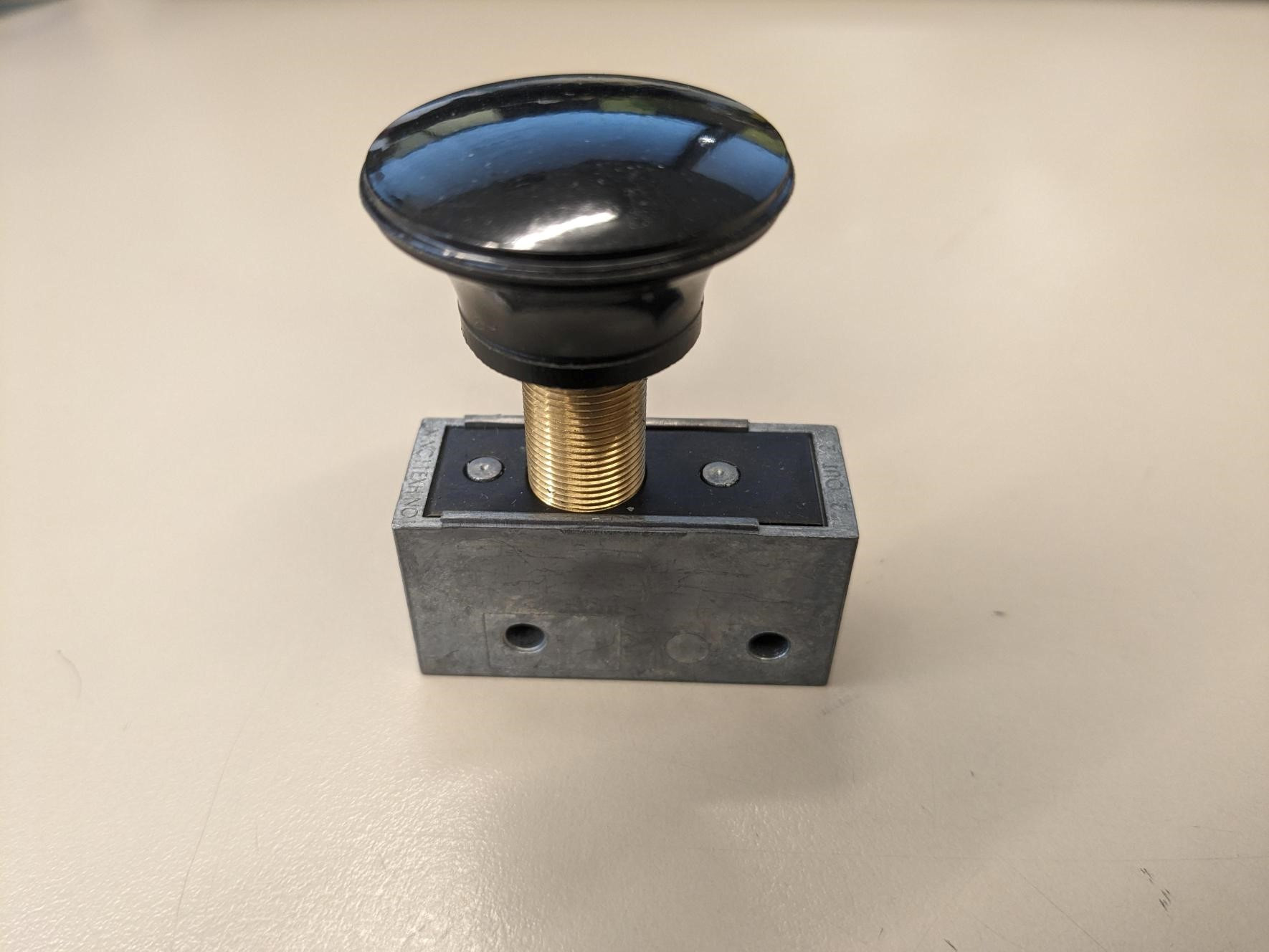 Air Directional Control Valve, Palm Button - Thermetrics Store