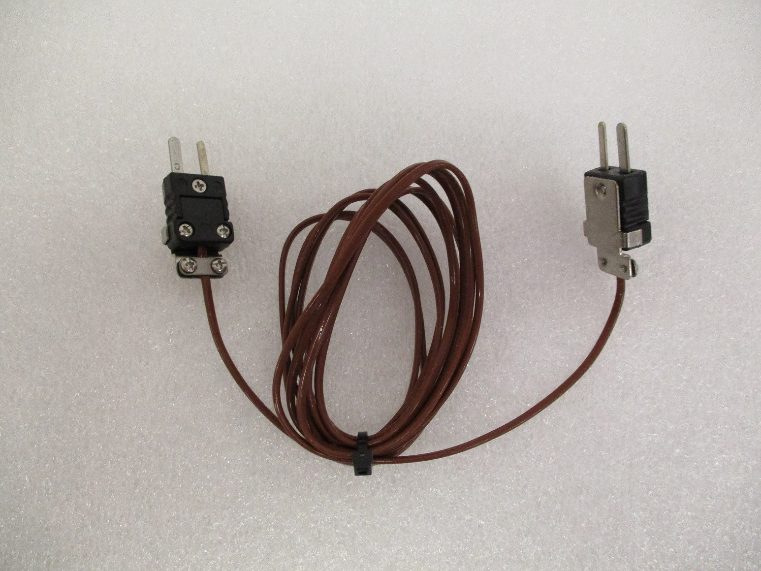 Extension Cable, J-Type T/C, 6'L, Male-Male Mini Connectors ...