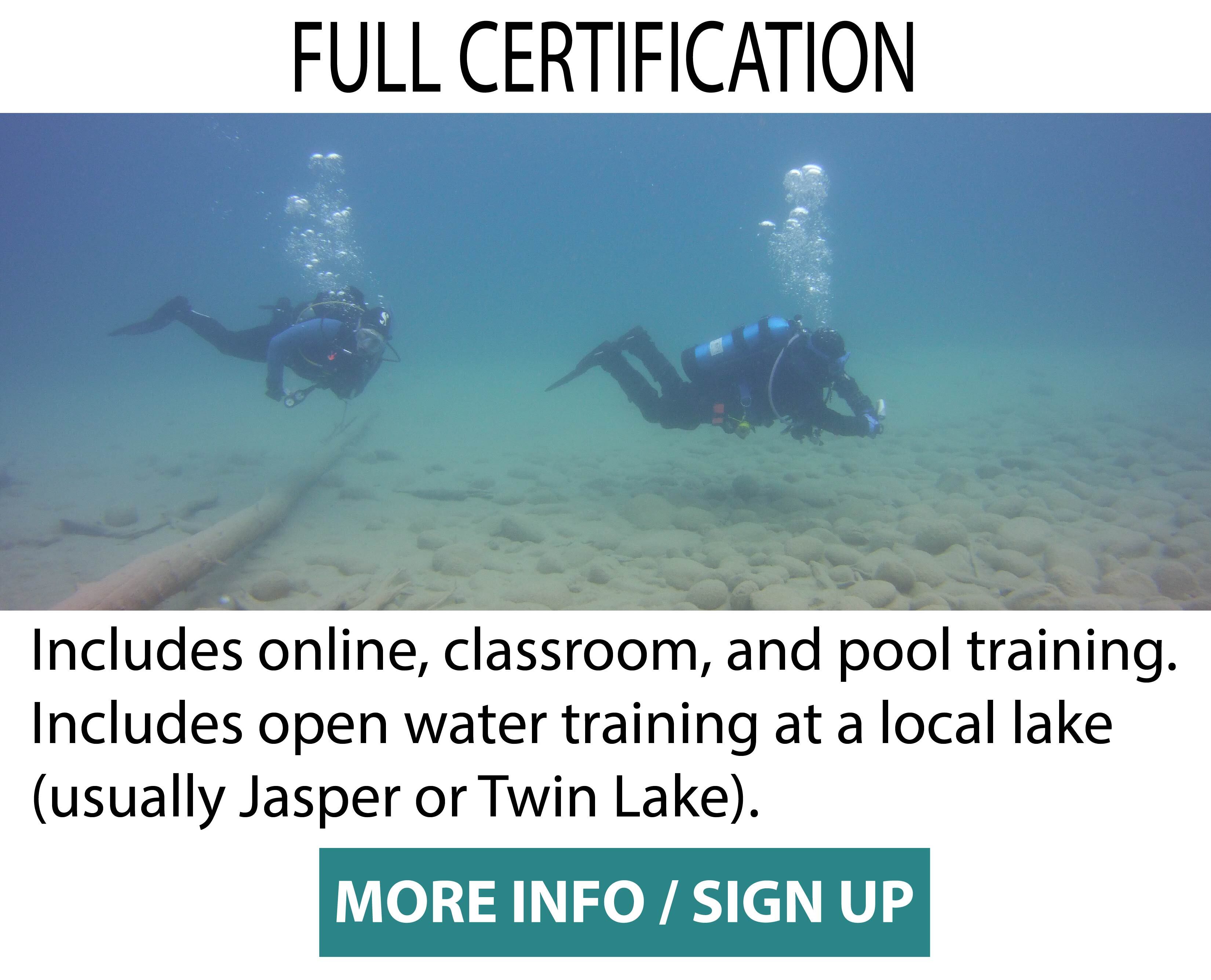 Open Water Diver | The Dive Outfitters