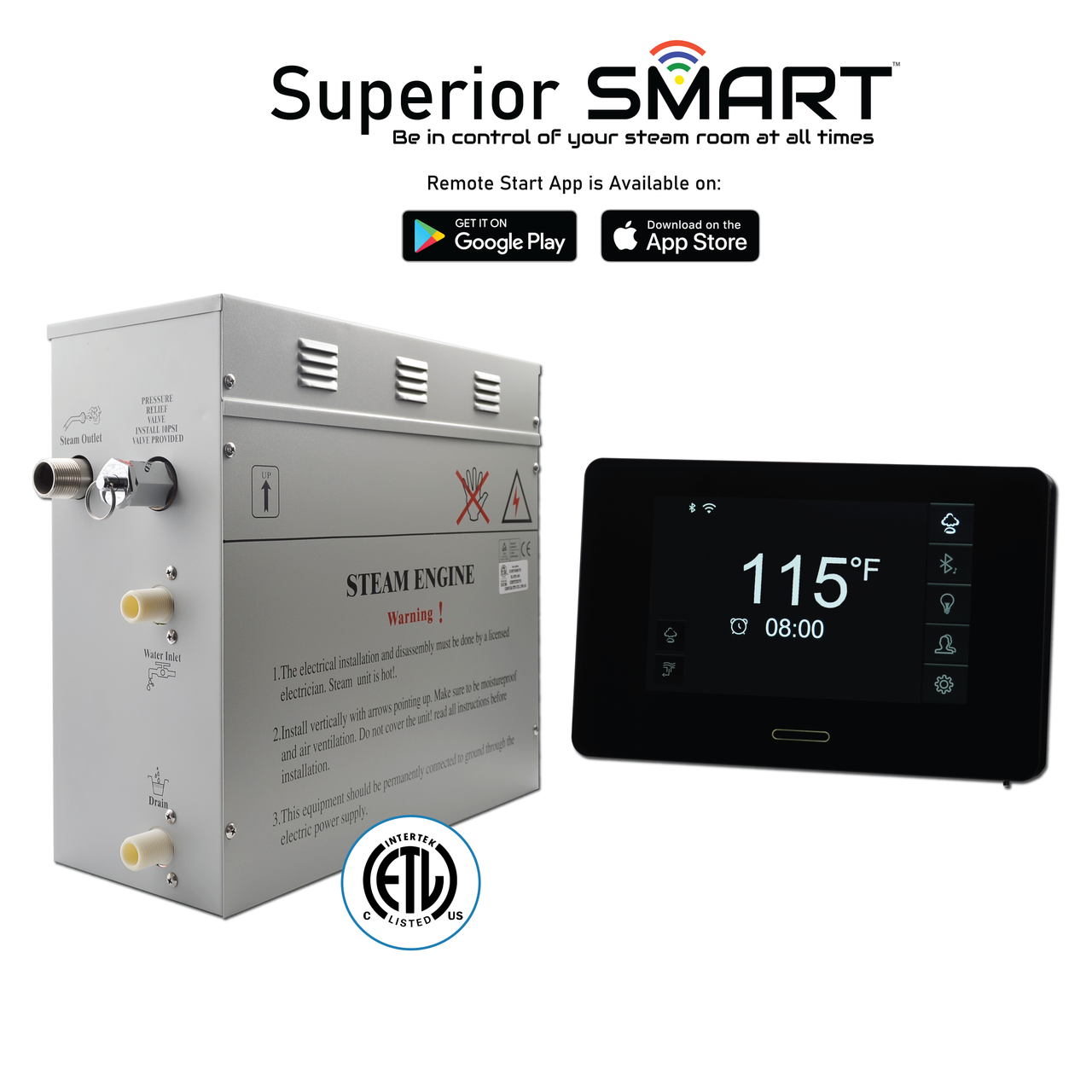 Superior SMART Steam Generator Kit