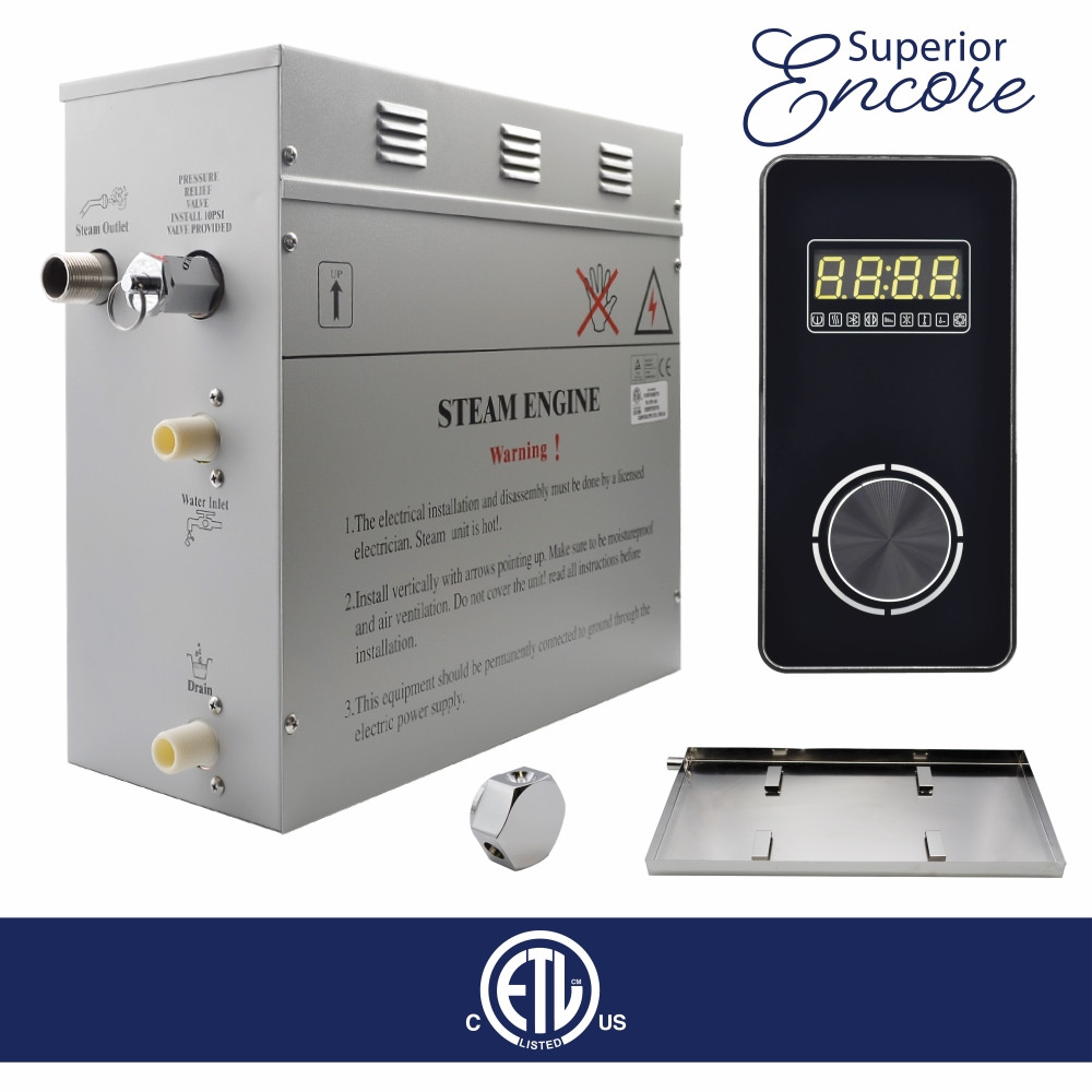 Encore Horizontal Steam Generator Kit with Drip Pan