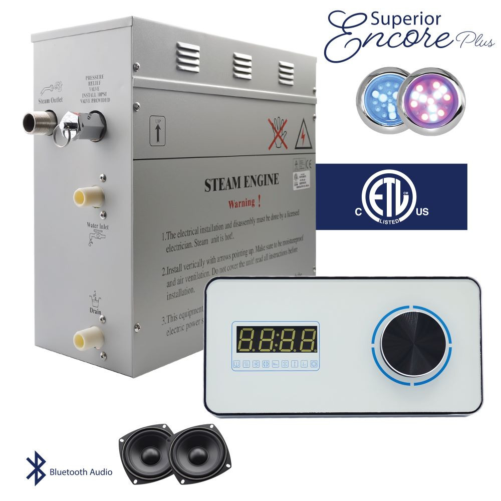 Encore Plus Steam Generator Kit with Horizontal Bluetooth Keypad ...