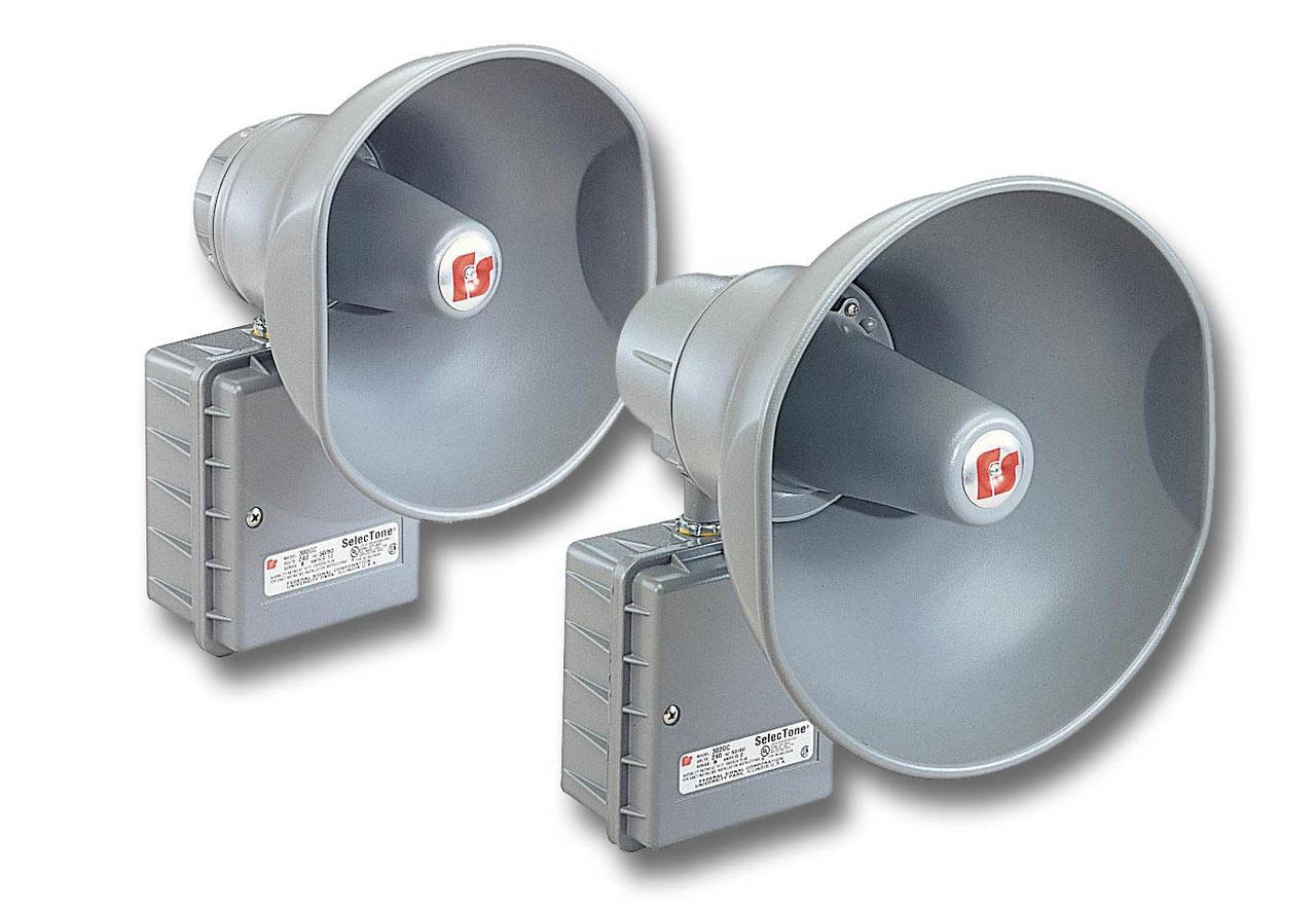 Federal Signal 304GCX-024-CN-R 24VDC 15W SelecTone Supervised Hazardous ...