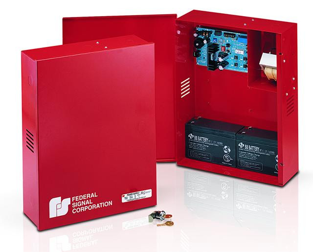 Federal Signal PS600 240VAC Input 6A Red Power Supply | Southern ...