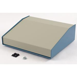 Hammond Manufacturing 1456KH3WHBU Sloped Aluminum Console Enclosure ...