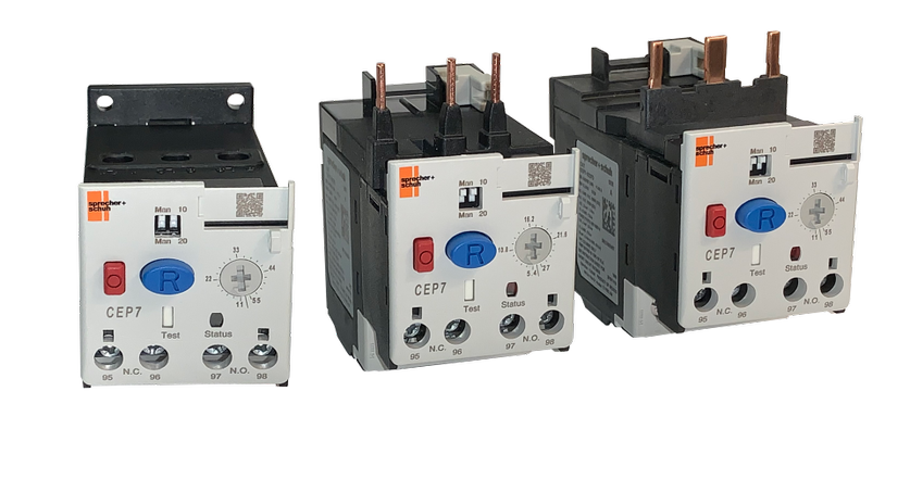 Sprecher & Schuh CEP7-1EFDP 3.2-16.0 A Pass-thru Solid State Overload Relay | Southern Electronics
