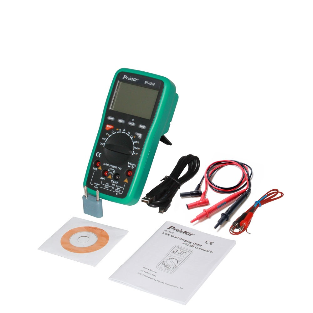 Pro'sKit MT-1820 Multimeter, Professional Grade Digital | Southern ...