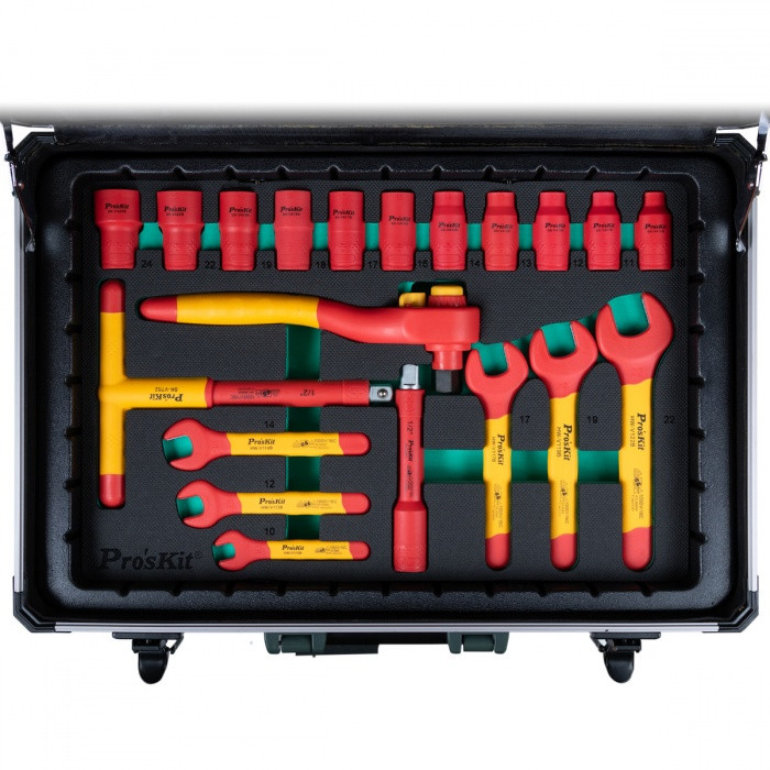 Pro'sKit PK-2836M 41-Piece 1000V Insulated Metric Tool Kit | Southern ...