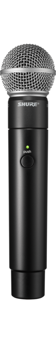 Shure MXW2/VP68=-Z10 Handheld Transmitter with VP68 Microphone ...
