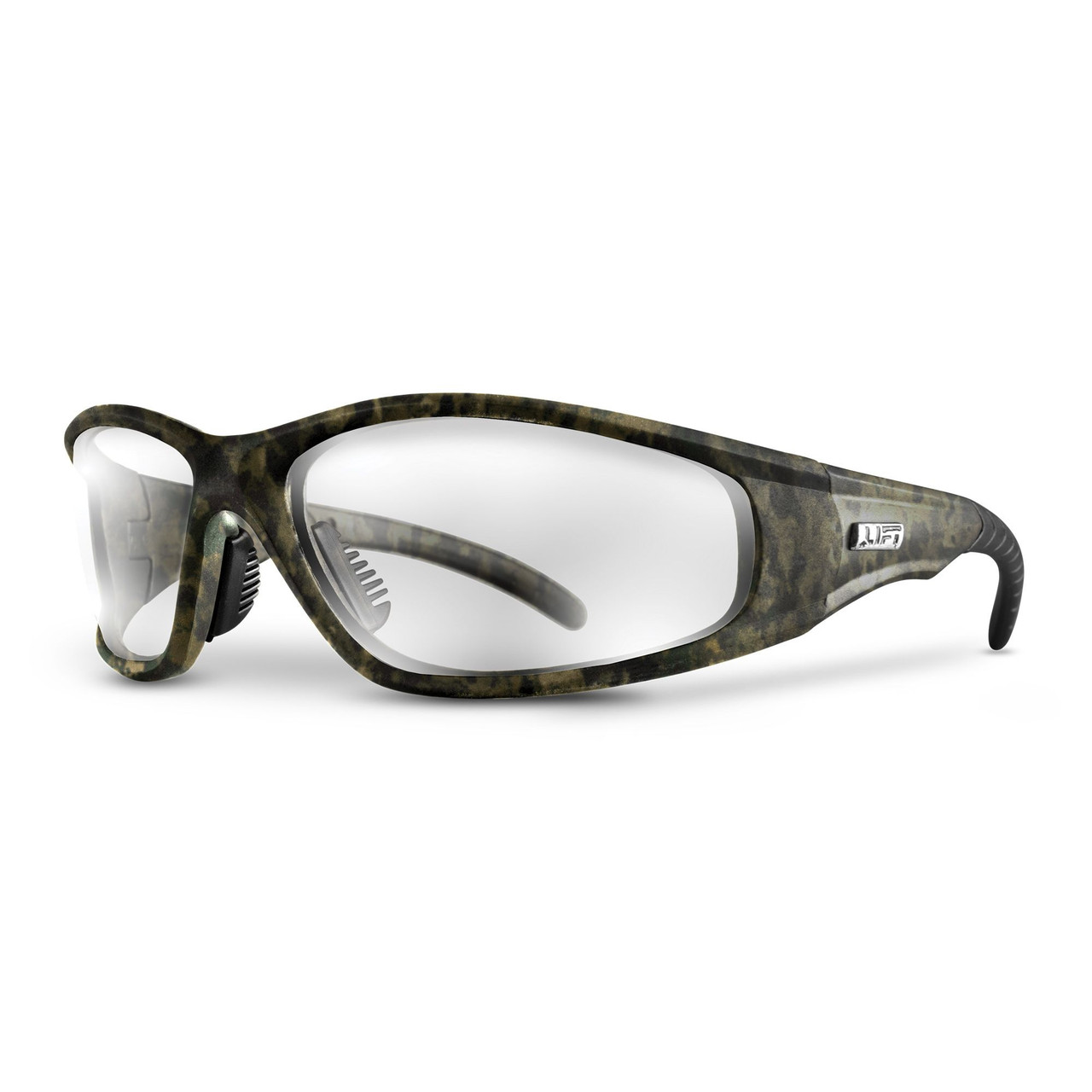 Lift Safety ESR-12CFC Strobe Safety Glasses (Camo/Clear) | Southern ...