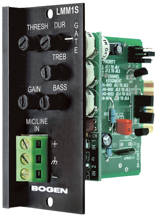 Bogen LMM1S Line/MIC Advanced Input Module | Southern Electronics