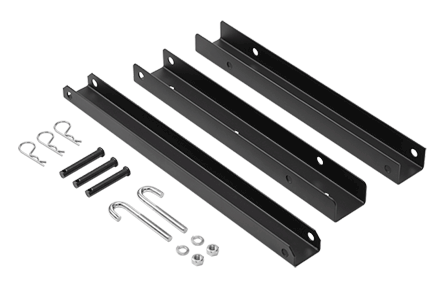 Hoffman LMTSB18B Ladder Rack Modular Triangle Support Bracket Kit ...