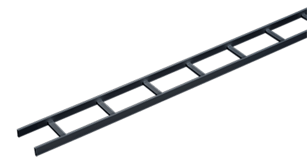 Hoffman LSS6BLK Ladder Rack Straight Section | Southern Electronics