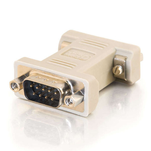 HD15 Male To DB9 Female C2G VGA To Serial Adapter - RS232 Converter C2G MultiSync Adapter