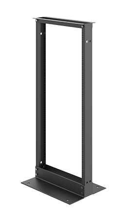 Hoffman EDR19FM45U 2-Post, 3-inch Column Open-Frame Rack | Southern ...