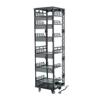 Middle Atlantic 5-37-CONFIG 37 RU, 20" D Configured Slim 5 Series Rack ...