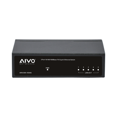 Avycon AVN-SFPL2 4+1 Port Gigabit Network Switch | Southern Electronics