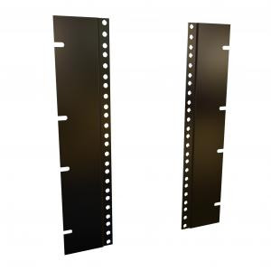 Hammond Manufacturing PBAS19014BK2 8U Rack Rail Reducer Panel ...