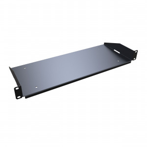 Hammond Manufacturing RASU190107DBK1 1U Universal Solid Rack Shelf ...