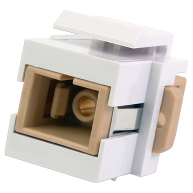 Quest NKJ-3208 SC Fiber Optic (F-F) Keystone Insert | Southern Electronics