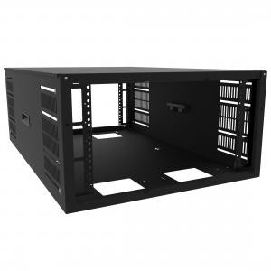 Hammond Manufacturing SDC246U36BK 6U Slim Wall & Floor Rack Cabinet ...