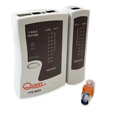 Quest TTE-9025 Remote LAN/Coax Cable Tester | Southern Electronics