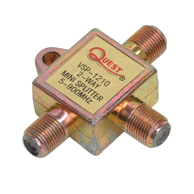 Quest VSP-1210 2-Way Mini 900 Mhz CATV Splitter | Southern Electronics