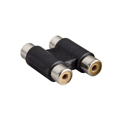 Metra AV CS-ADPTRCADBLBR Two RCA Female to Two RCA Female Adapter ...