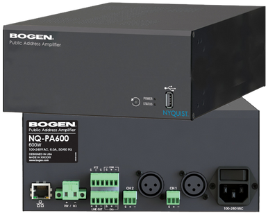Bogen NQ-PA600 1-Channel Public Address Mixer Amplifier | Southern ...