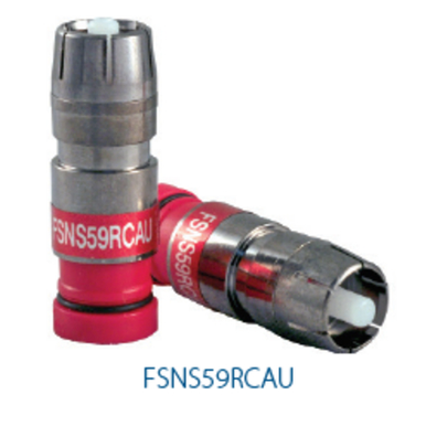 Belden FSNS59RCAU-25 ProSNS RG-59 RCA Coax Compression Connector ...