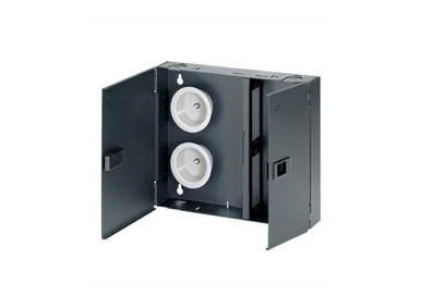 Panduit FWME2 Black Opticom Wall Mount Fiber Enclosure | Southern ...