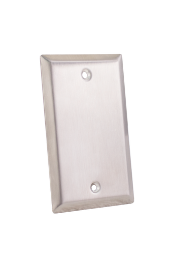 Vertical Cable 304-J2651/0P/S Blank Stainless Steel Keystone Wall Plate ...