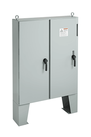 Hoffman A72X6118LPFTC Type 12 White Two-Door Disconnect Enclosure with ...