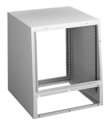 Hoffman PST7A86 Proline Sloped-Front Enclosure with Accessory Opening ...