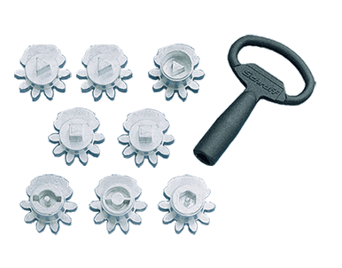 Hoffman PKODBK3 Double-Bit 3-mm Pin Key Insert | Southern Electronics