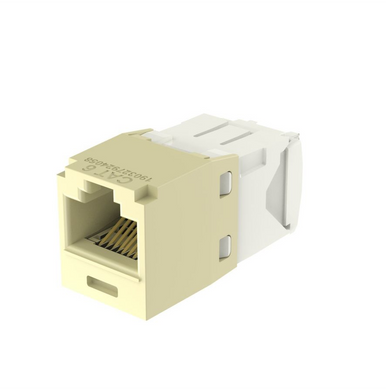 Panduit CJ688TGEI Mini-Com Cat6 Electric Ivory Jack Module | Southern ...