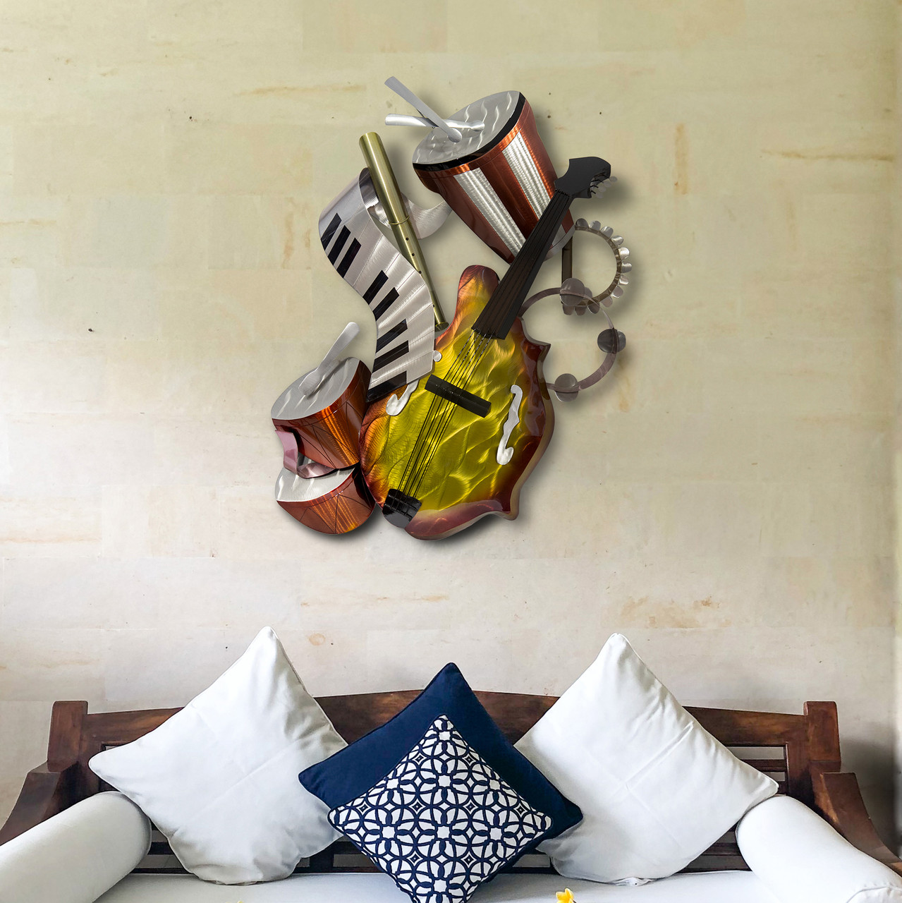 Salsa Music III Metal Wall Art MM434