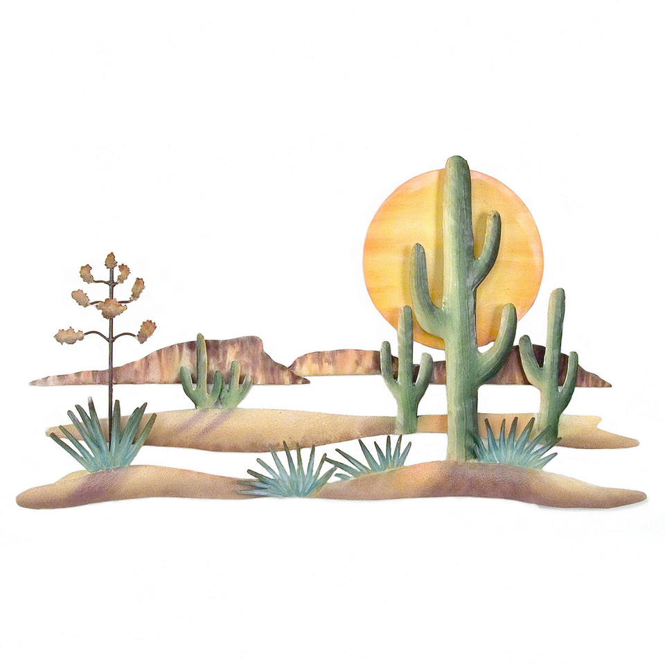 Guardians of the Desert Metal Art