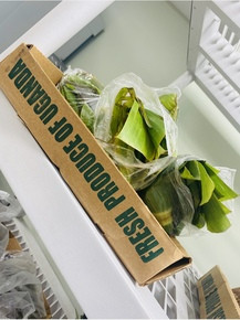 Ndagala (1) Banana leaf - Chakula Tamu