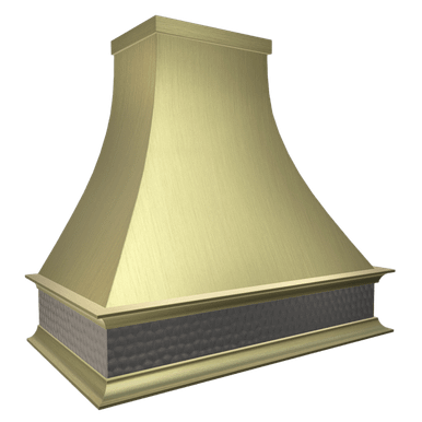 Miami Brass Range Hood: Free Shipping in the US
