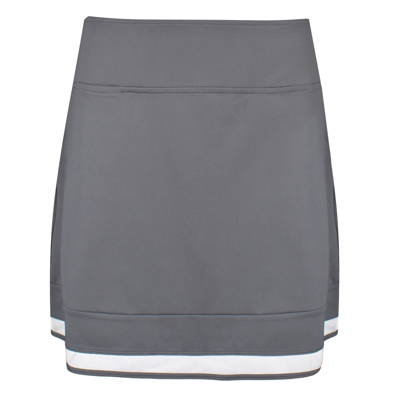 Ladies Golftini Golf Pull-On Mesh Trim Ruffle Skort | RockBottomGolf.com