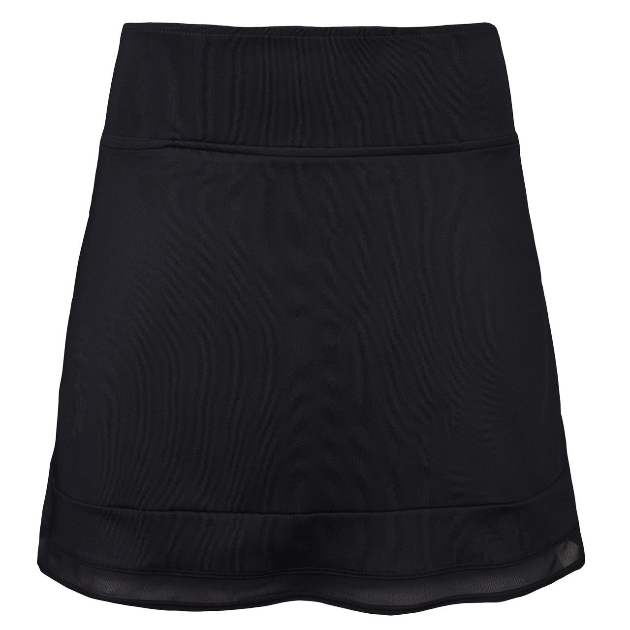 Ladies Golftini Golf Pull-On Mesh Trim Ruffle Skort | RockBottomGolf.com