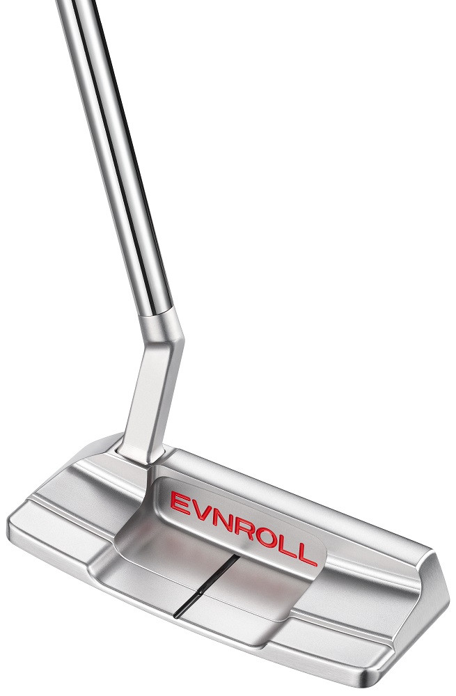Evnroll Golf EV2 Satin MidBlade Short Slant Putter | RockBottomGolf.com