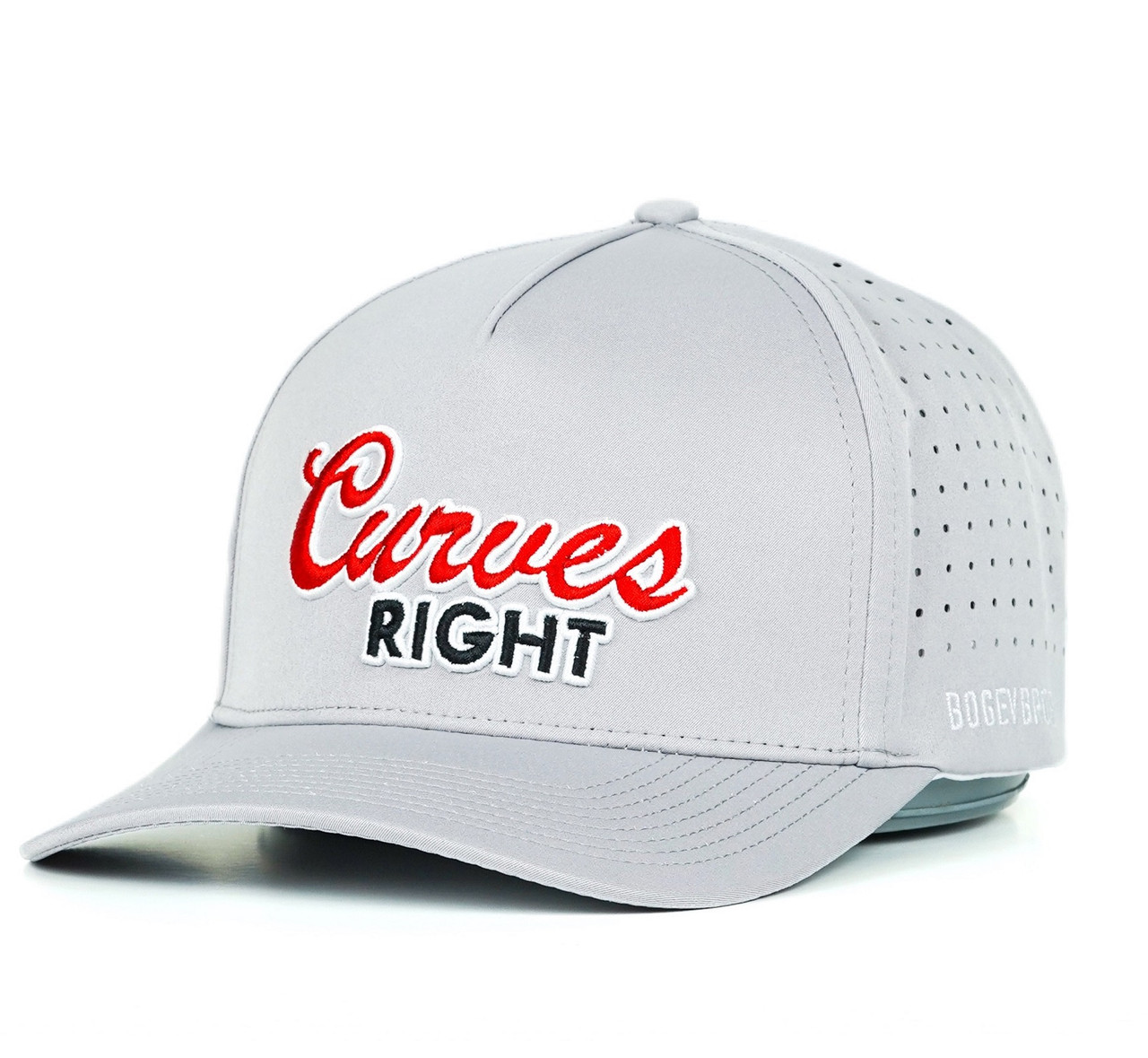 Bogey Bros Golf Curves Right Performance Hat | RockBottomGolf.com