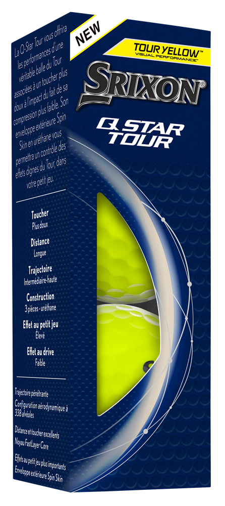 Srixon Q-Star Tour Golf Balls LOGO ONLY | RockBottomGolf.com