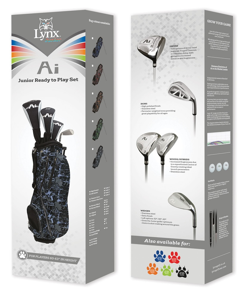 Lynx Golf Ai Junior 8 Piece Set | RockBottomGolf.com