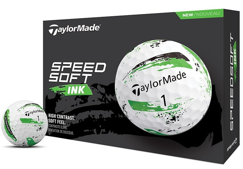 TaylorMade SpeedSoft Ink Golf Balls | RockBottomGolf.com