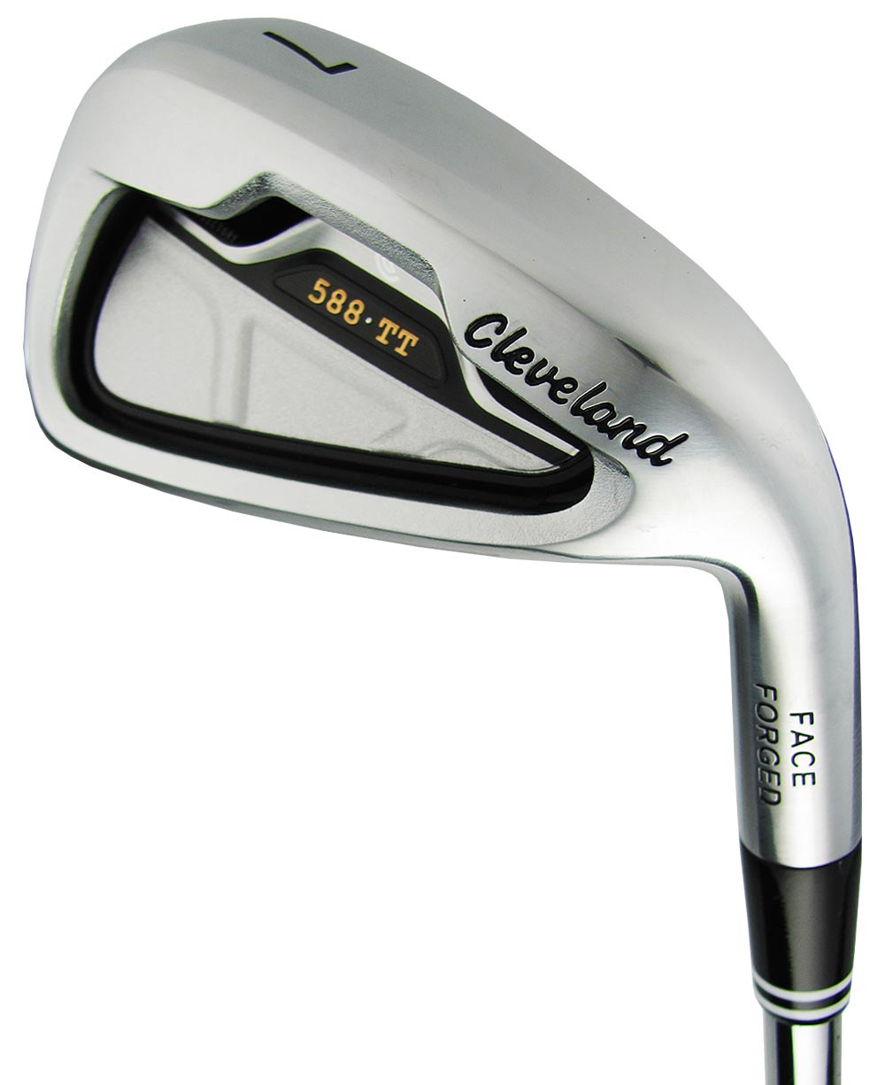 Pre-Owned Cleveland Golf 588 TT Irons Steel (7 Iron Set ...