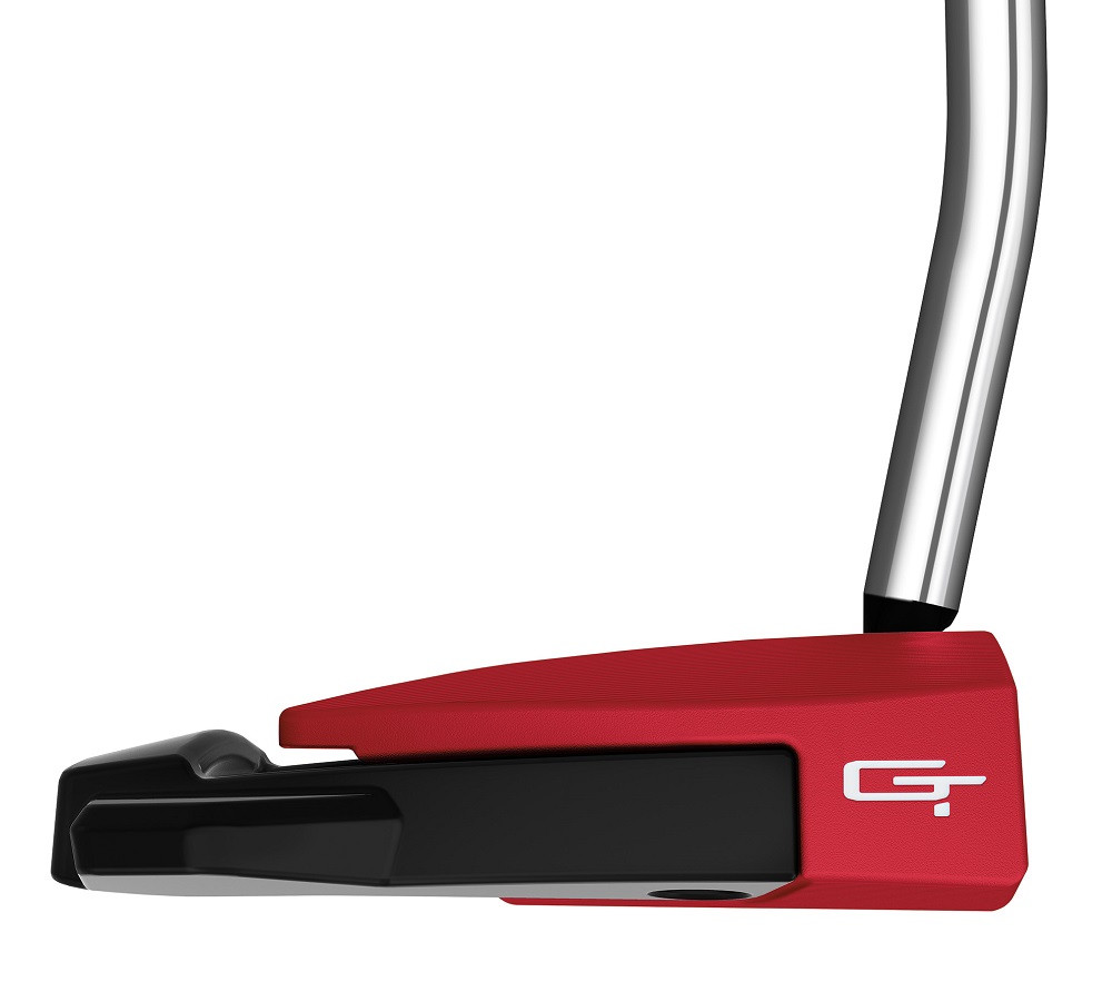Pre-Owned TaylorMade Golf Spider GTX Red Single Bend Putter Left Handed ...