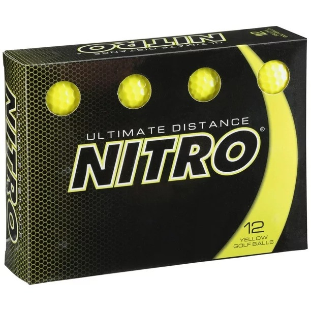 Nitro Ultimate Distance Golf Balls [LOGO ONLY] | RockBottomGolf.com
